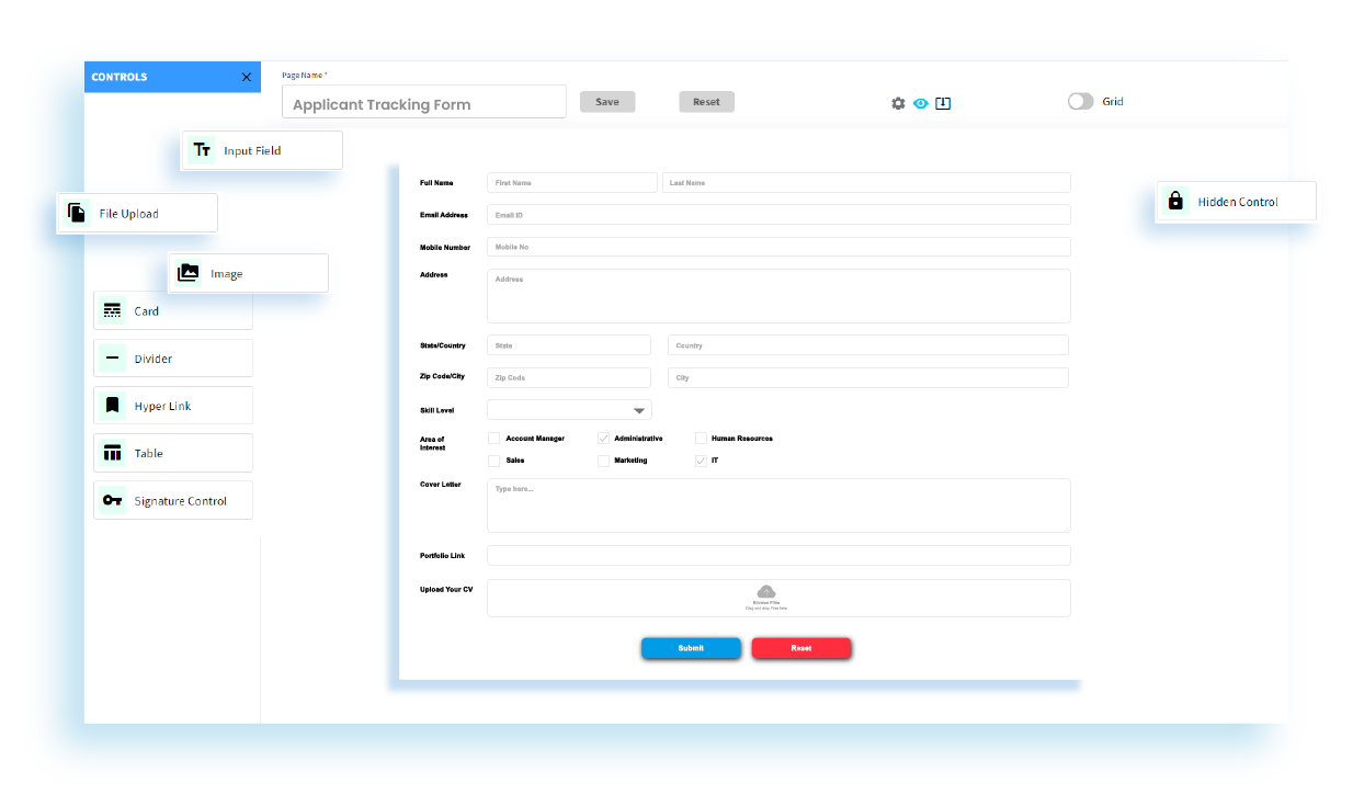 Applicant Tracking Template - Yoroflow™