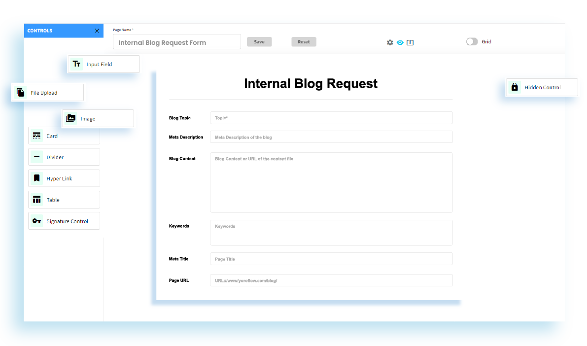 Easy-to-Use Blog Management Template - Yoroflow™