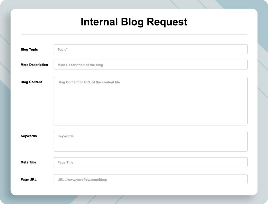 Integrated Marketing Template | YoroCRM