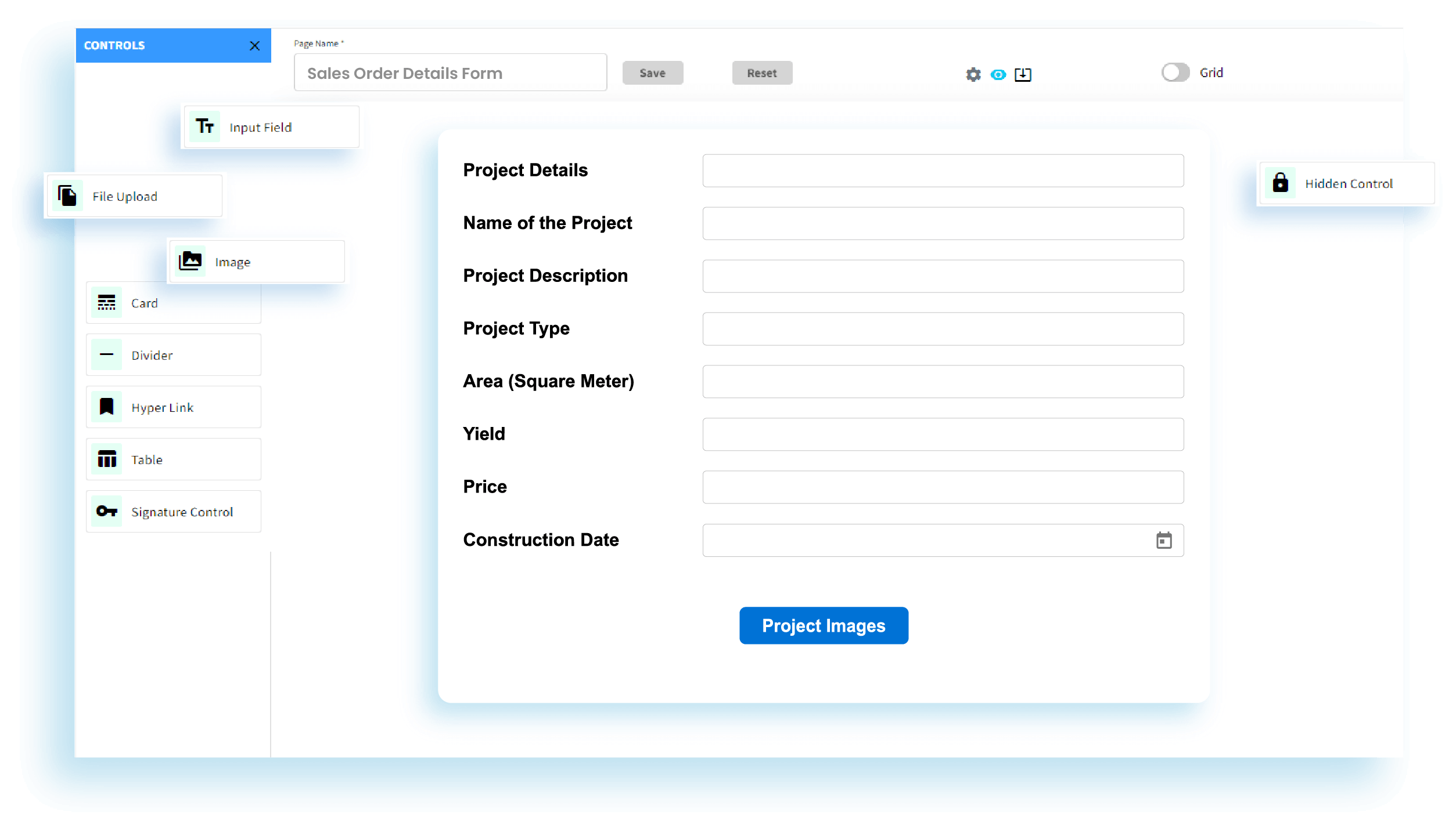 Construction Inventory Form | Yoroforms - Yoroflow™