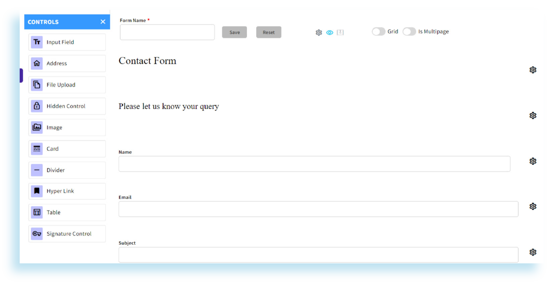Contact Us Form Templates | Yorofoms - Yoroflow™