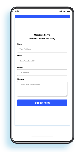 Contact Us Form Templates | Yorofoms - Yoroflow