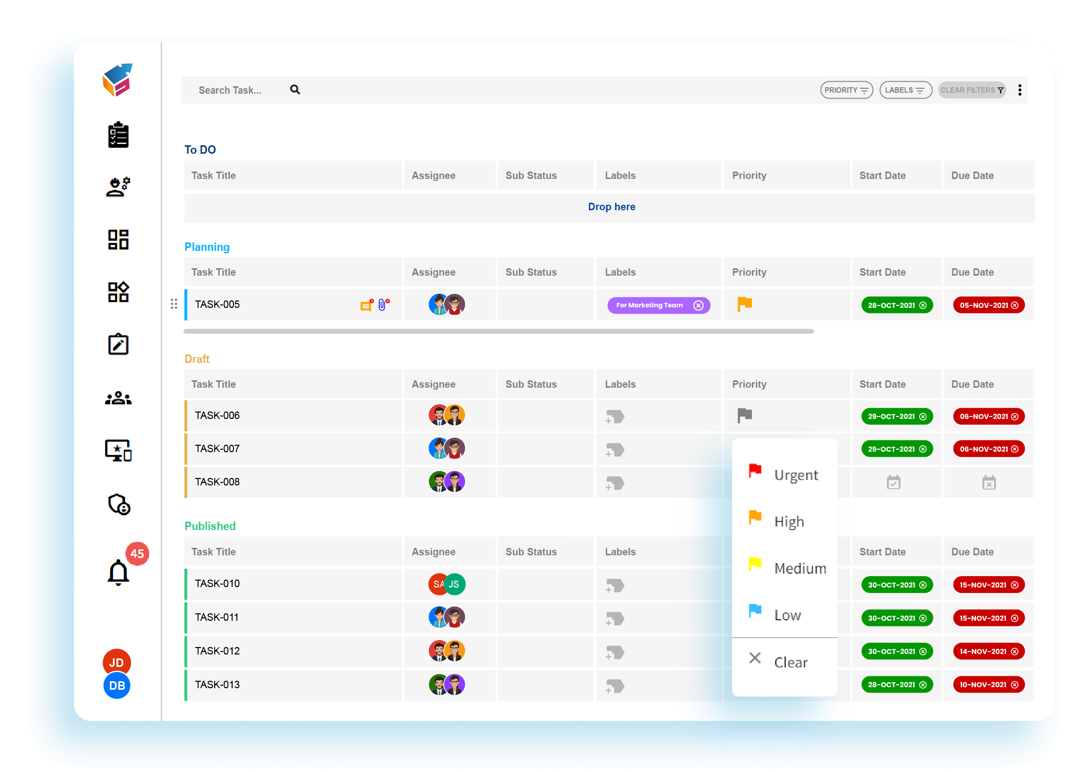 Marketing Internal Blog Request Form Templates | Yorofoms - Yoroflow™