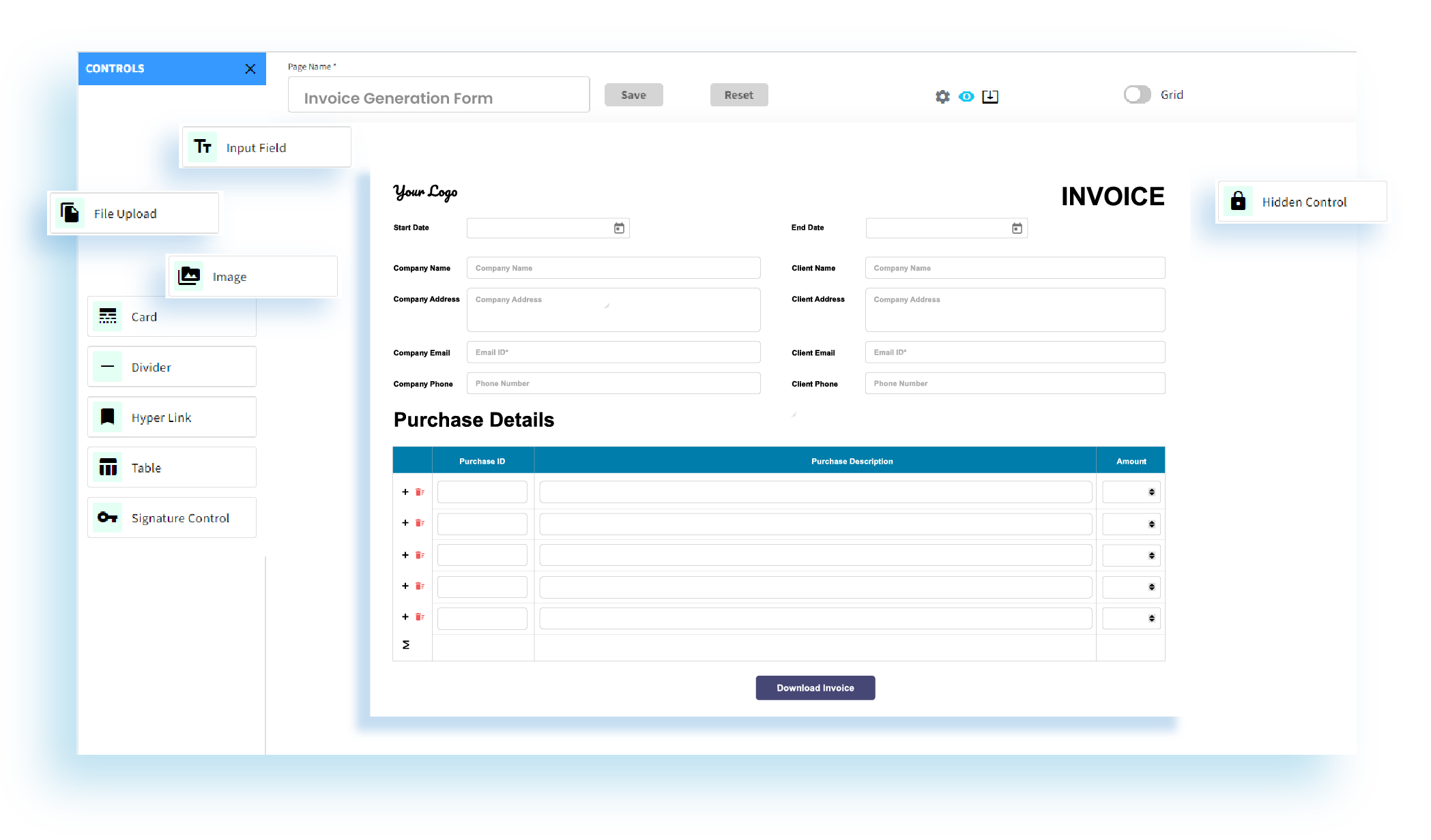 Inventory Order Form | Yoroforms - Yoroflow™