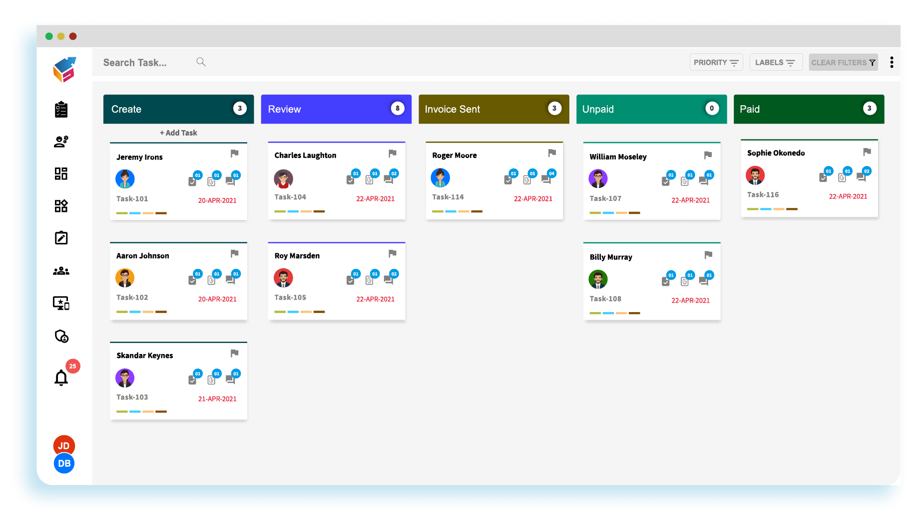 Invoice Tracker Template - Yoroflow™