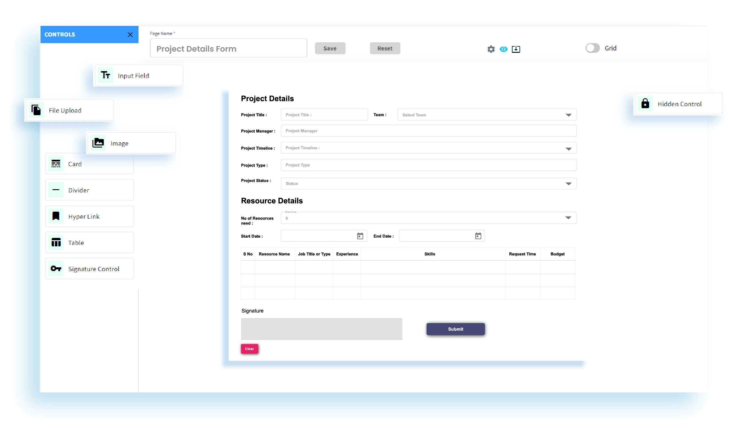Project Details Request Forms | Yorofoms - Yoroflow™