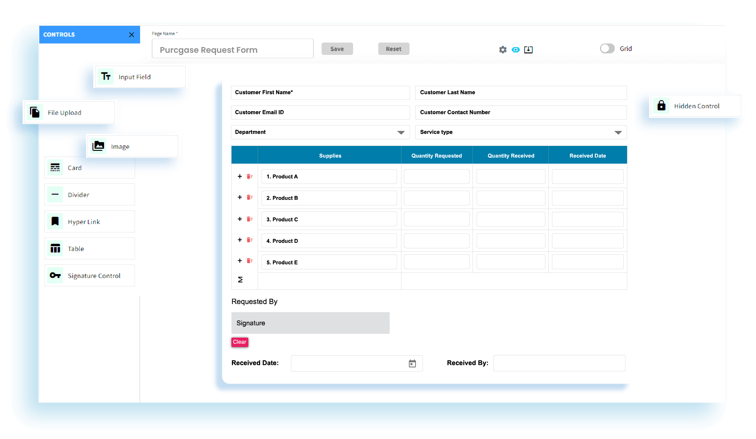 Purchase Request Form | Yoroforms - Yoroflow