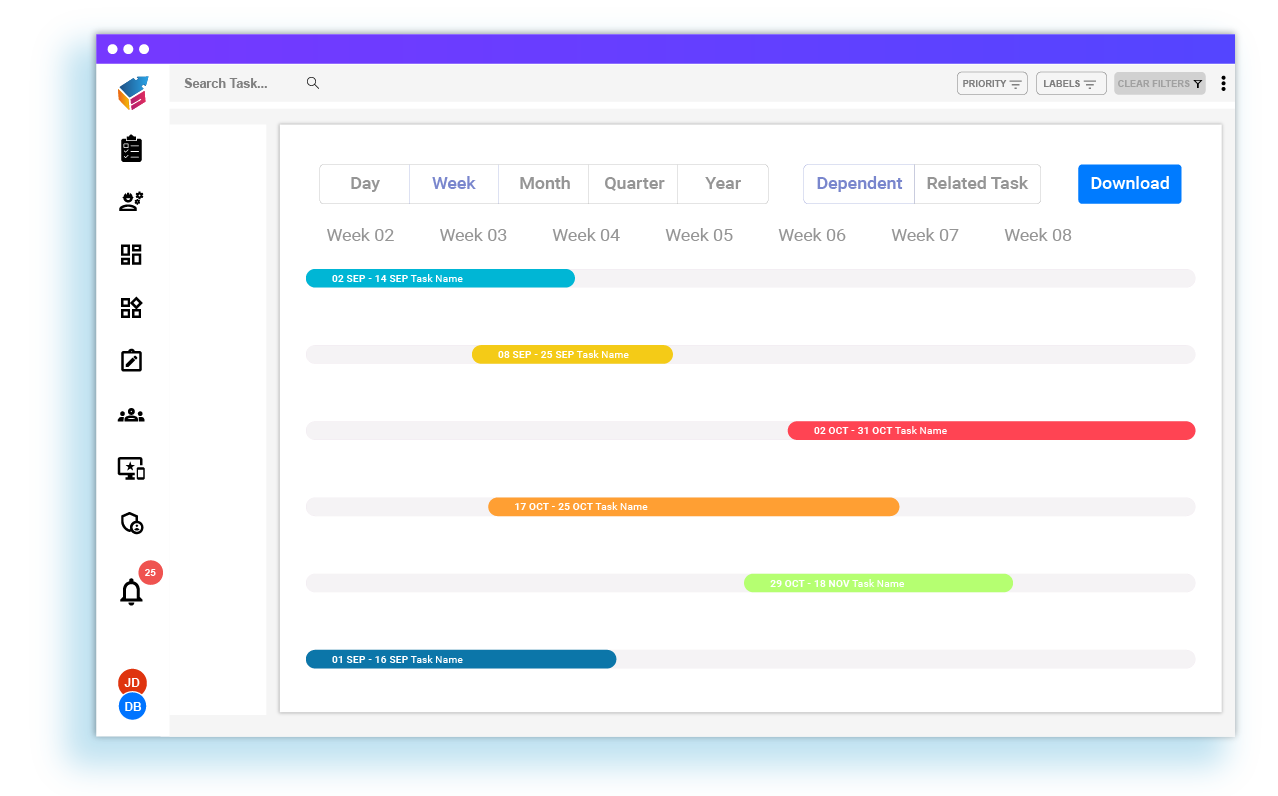 Resource Management Template - Yoroflow