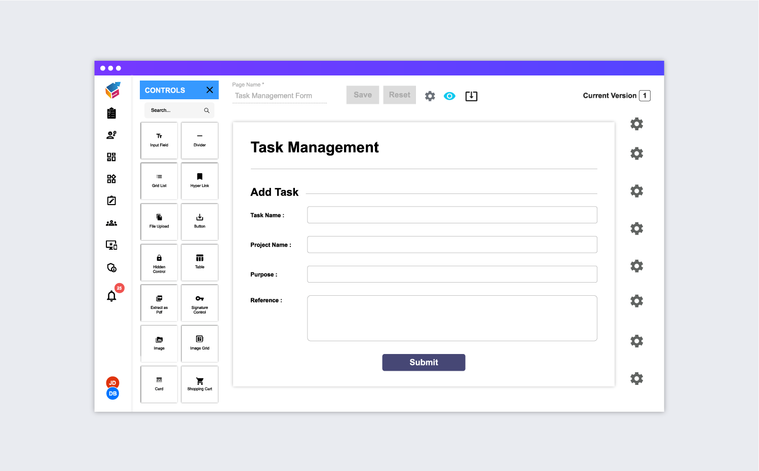 Internal Task Tracking Form Templates | Yoroforms - Yoroflow™