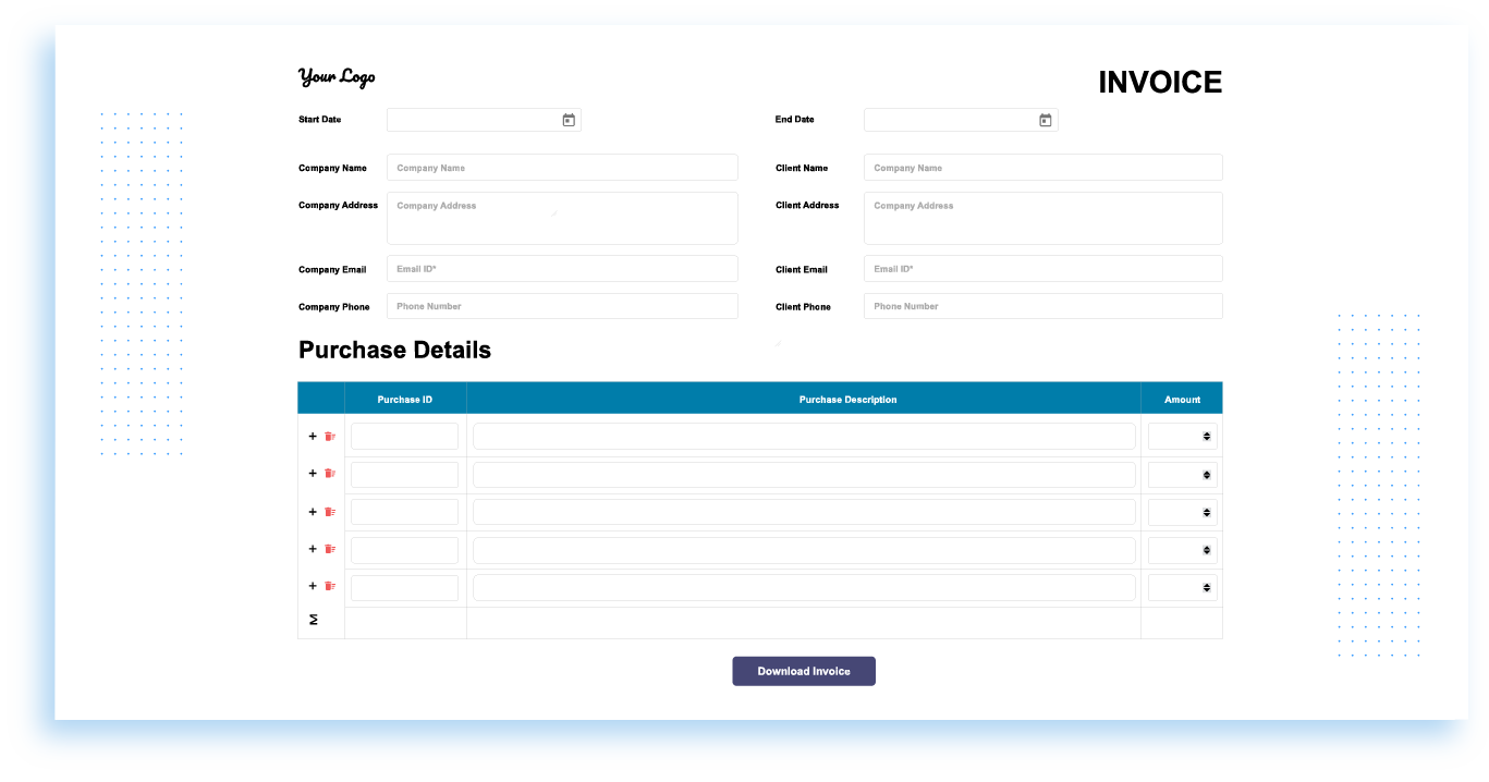 AI-Powered Invoice Management - Features - YoroCRM