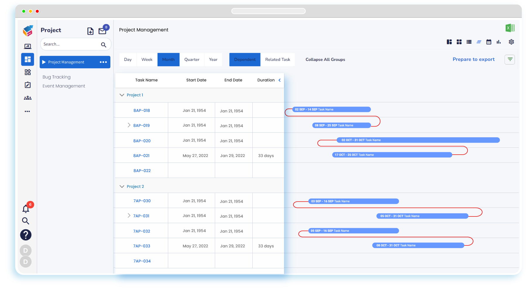 Project Portfolio Management Software - YoroProject