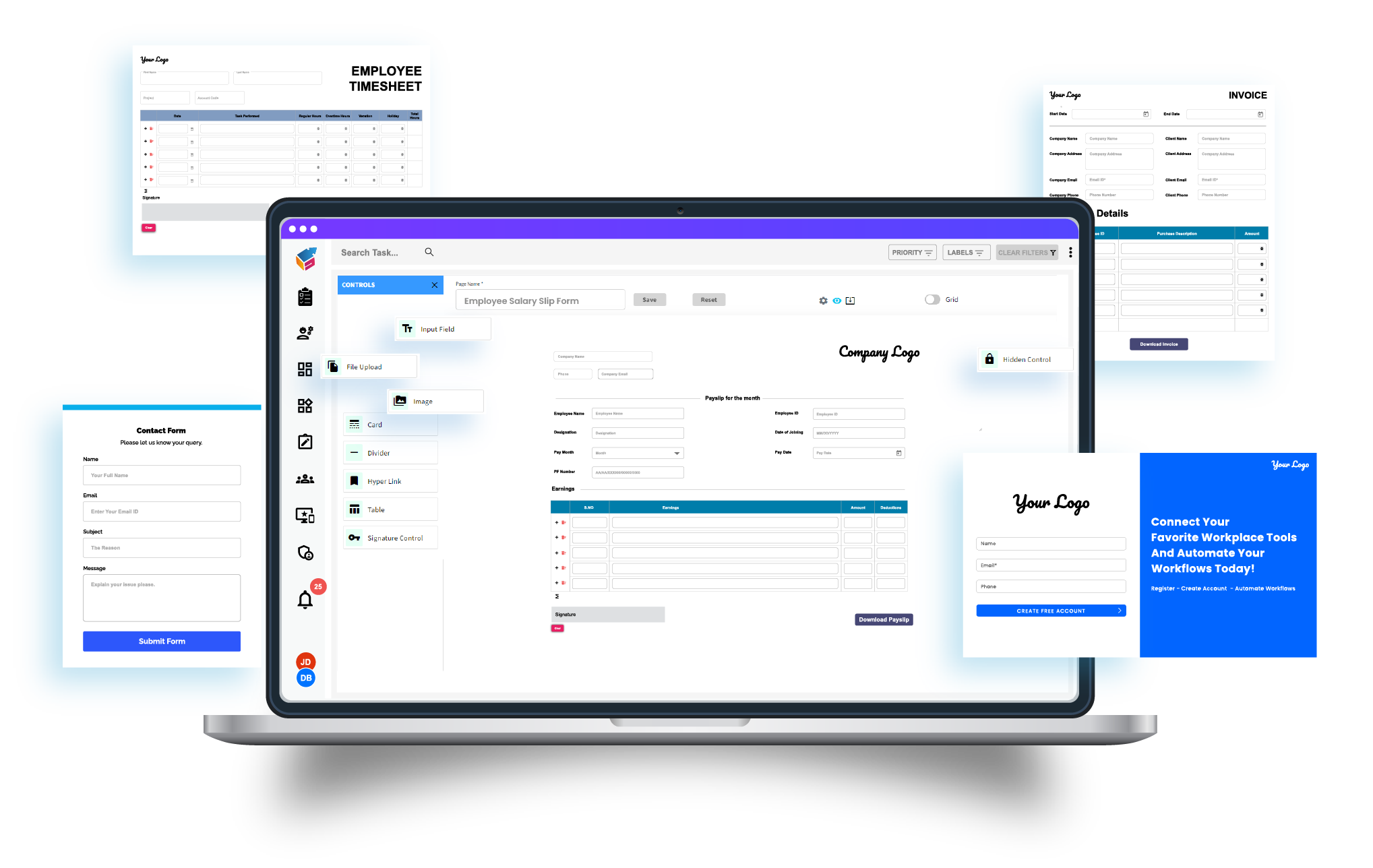 Public Forms - Features - Yoroflow