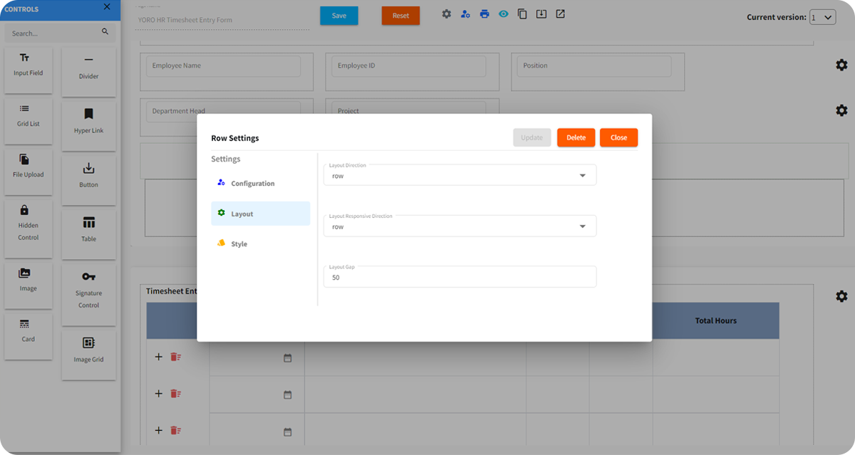 Customize Forms - Features - Yoroflow™