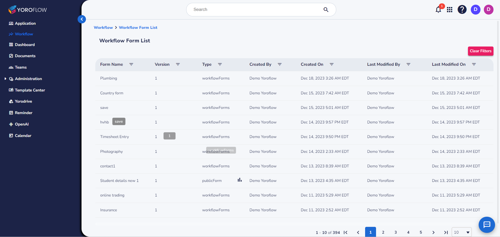 Version Control - Features - Yoroflow™