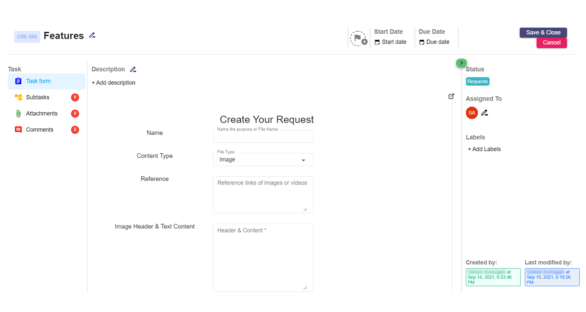 Card View - Features - Yoroflow™